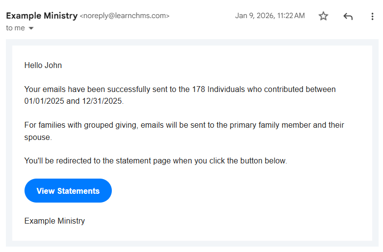 How to Email Giving Statements – ChMS Help Center